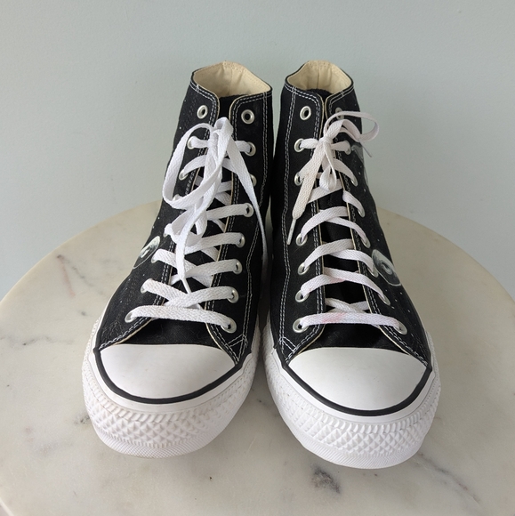 Converse | Shoes | Converse Mens Fan Art Star Wars Yodadarth Vader Hi ...